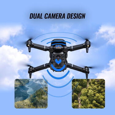 Buy Dual Camera RGB Led Light Drone With Carry Case (Drone 3) Online at ...