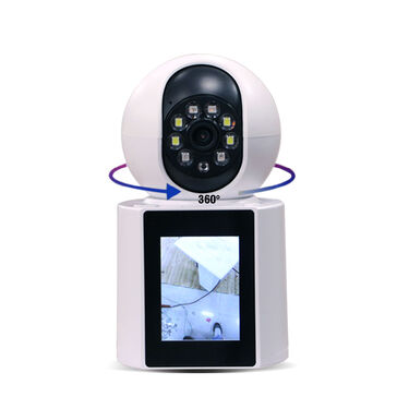 Buy 360 Degree LIVE Wi-Fi Display Camera with Video Call Function ...