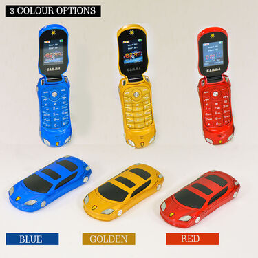 Buy Car Flip Phone with Dual Screen & Dual SIM + Free Wireless ...