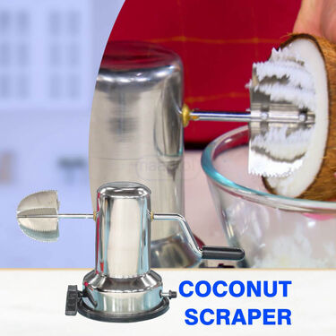 Buy Stainless Steel Vada Maker + Coconut Scrapper + Dosa Batter ...