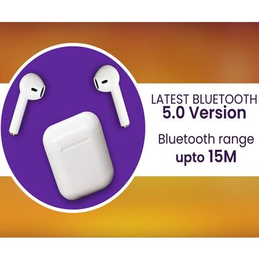 Buy Wireless Bluetooth Earpod with Charging Case + Pocket Powerbank ...