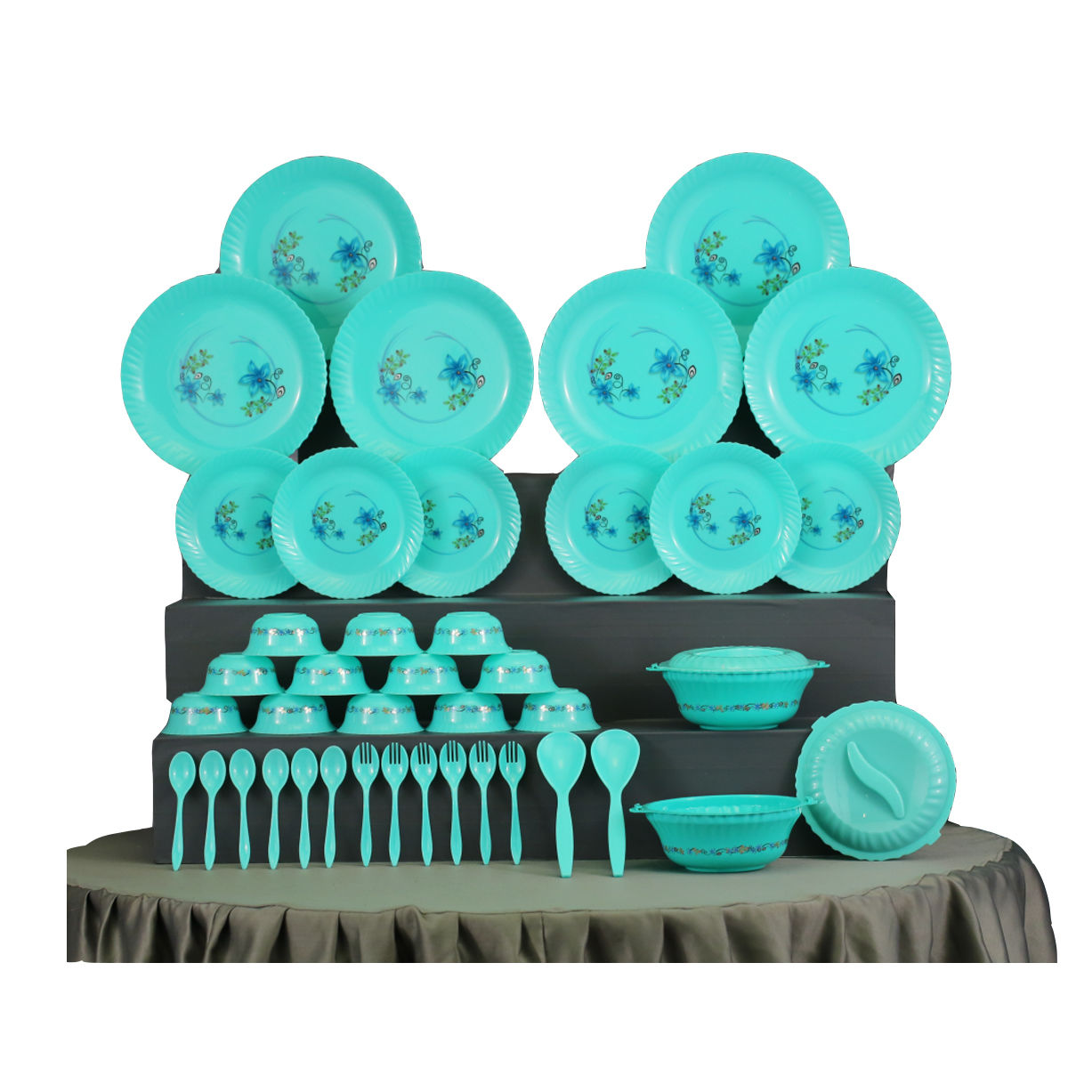Buy 42 Pcs Colored Dinner Set Online At Best Price In India On Naaptol Buy 42 Pcs Colored Dinner Set Online At Best Price In India On Naaptol