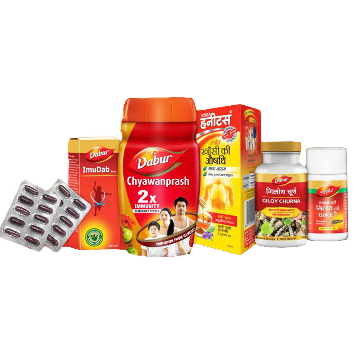 Buy Dabur Immunity Kit of 6 Online at Best Price in India on Naaptol.com