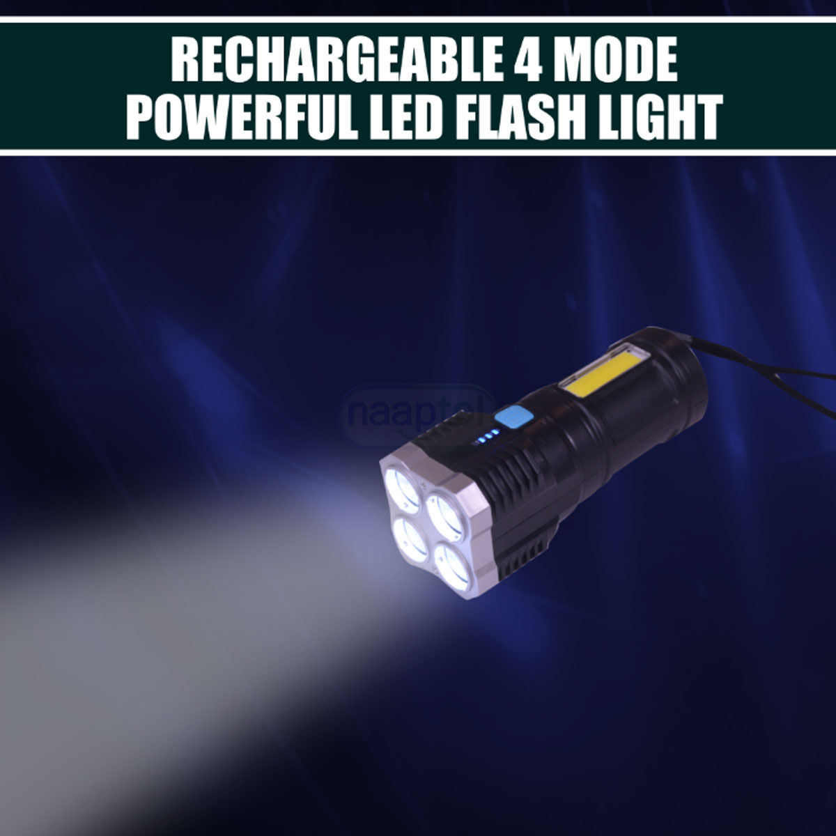 Buy 4 Mode Portable LED Flashlight (L36) Online at Best Price in India ...