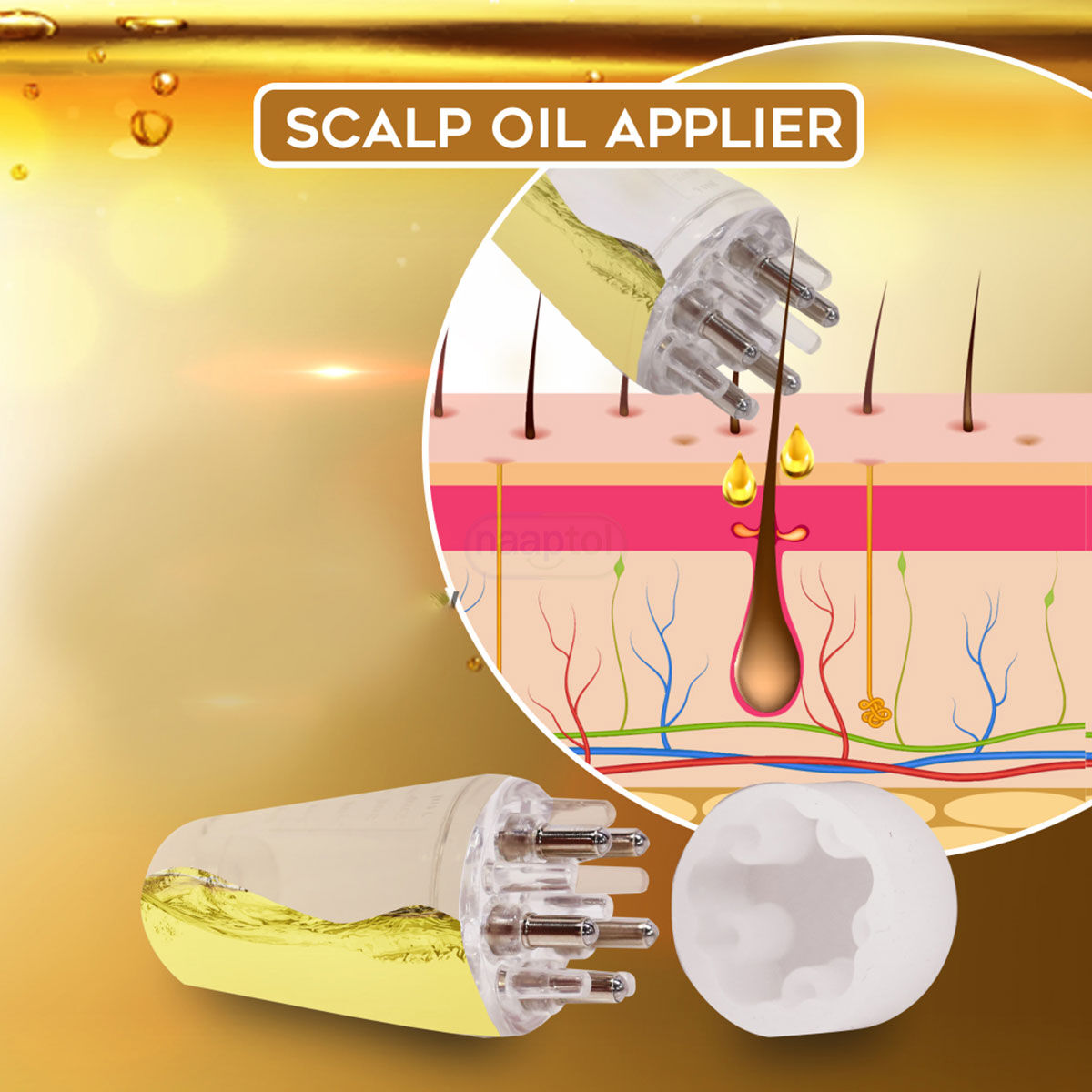 Buy Scalp Oil Applier (OA) Online at Best Price in India on Naaptol.com